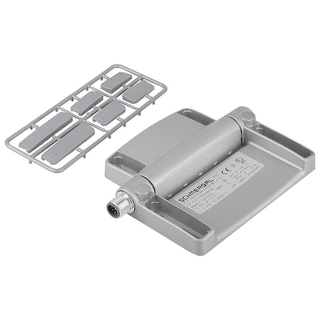 Kipp Safety Hinge Switch 98X116, Form:A, Zinc, Long Version, Comp:Plastic, Mounting, , 1C / 2O ...